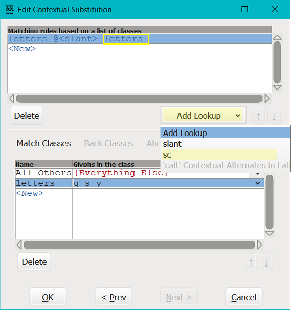How To Create Contextual Ligature Lookup Tables In Fontforge Font Tutorials
